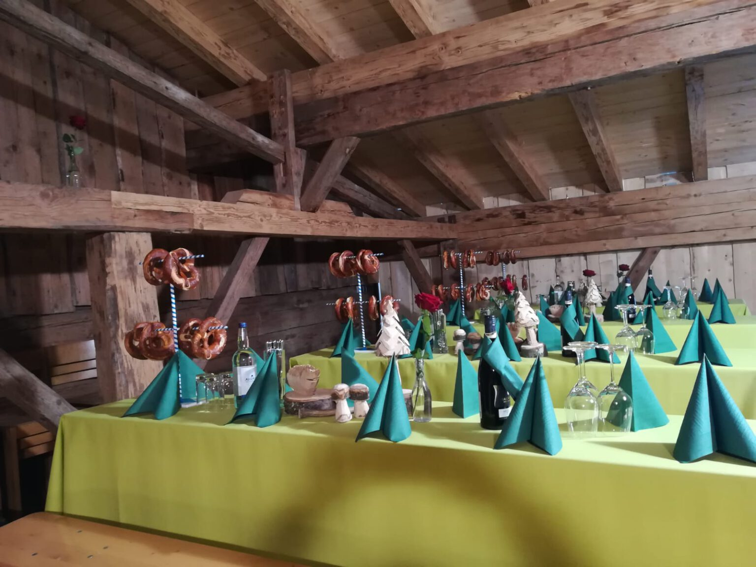 gedeckter Tisch4 – Bauernhaus Busche Berta